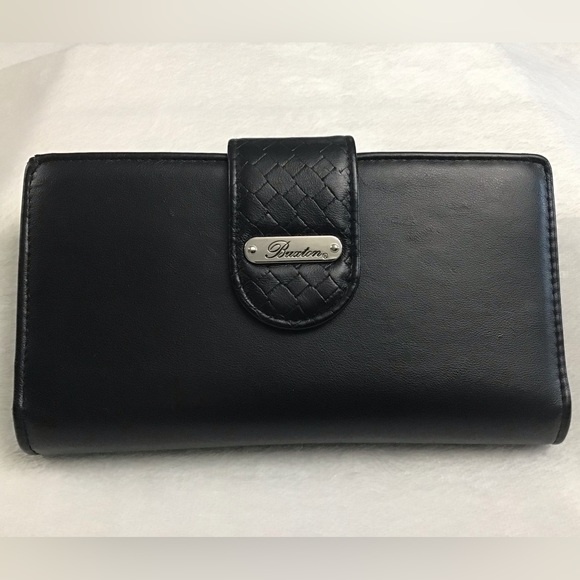 Buxton | Bags | Buxton Black Wallet | Poshmark